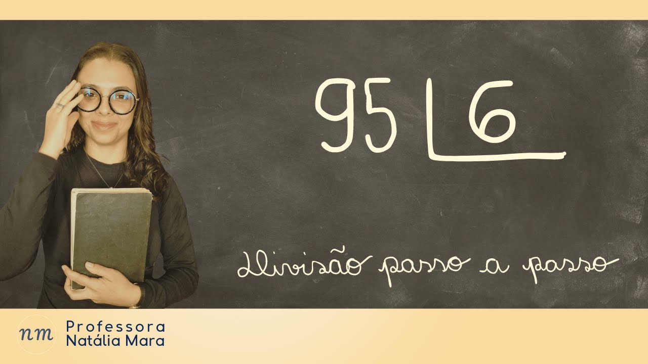 95÷6 | 95/6 | 95 dividido por 6| Como dividir 95 por 6? | Como ensinar ...