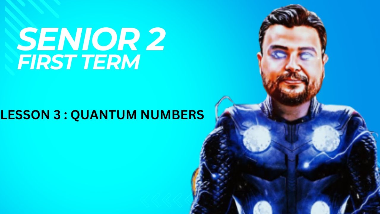 Quantum numbers chemistry senior 2 2024 , - YouTube