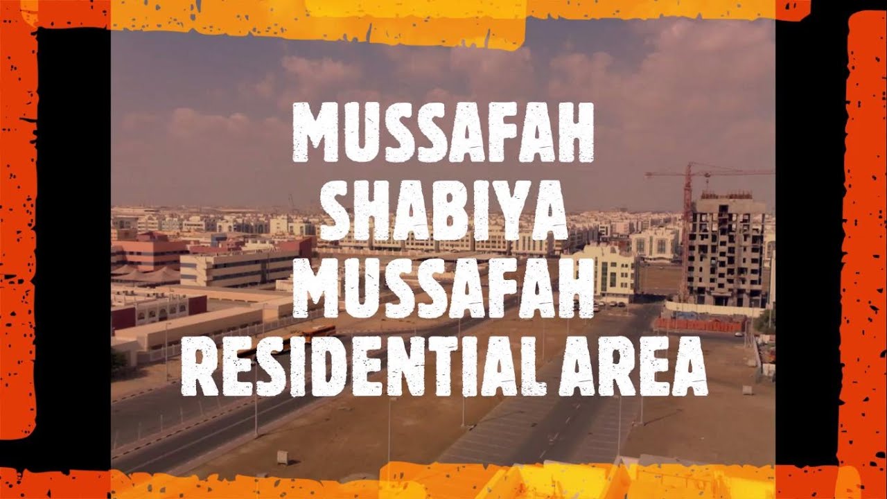 Mussafah Shabiya - Residential Area - Abu Dhabi UAE - YouTube