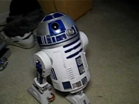 R2D2 Interactive Robot -- Easter egg (7) - YouTube