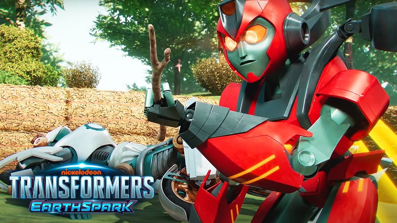 Transformers: EarthSpark | Sesión de entrenamiento | Animación ...
