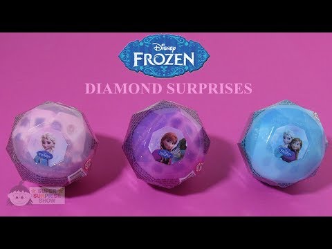 Disney FROZEN DIAMOND | Sparkling SURPRISE JEWELRY inside | Unboxing ...
