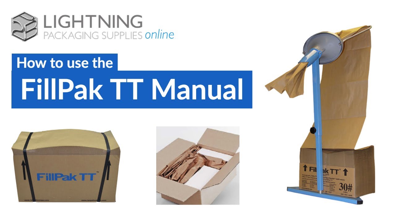 how to use the fillpak tt manual - YouTube