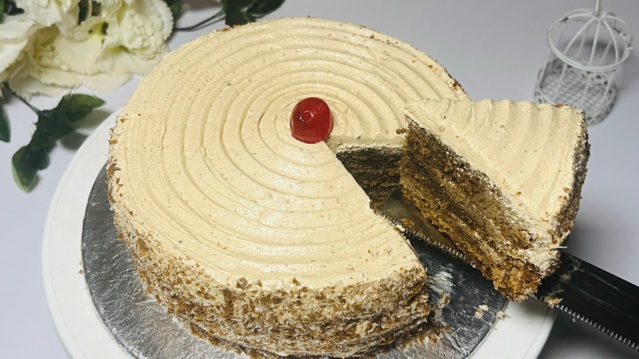 COFFEE CAKE | BOMBAY BAKERY COFFEE CAKE RECIPE | COPY CAT BOMBAY BAKERY ...