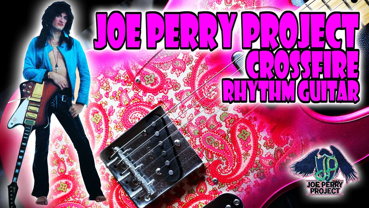 Joe Perry Project: "Crossfire" : Guitar Cover (Rhythm Parts) - YouTube