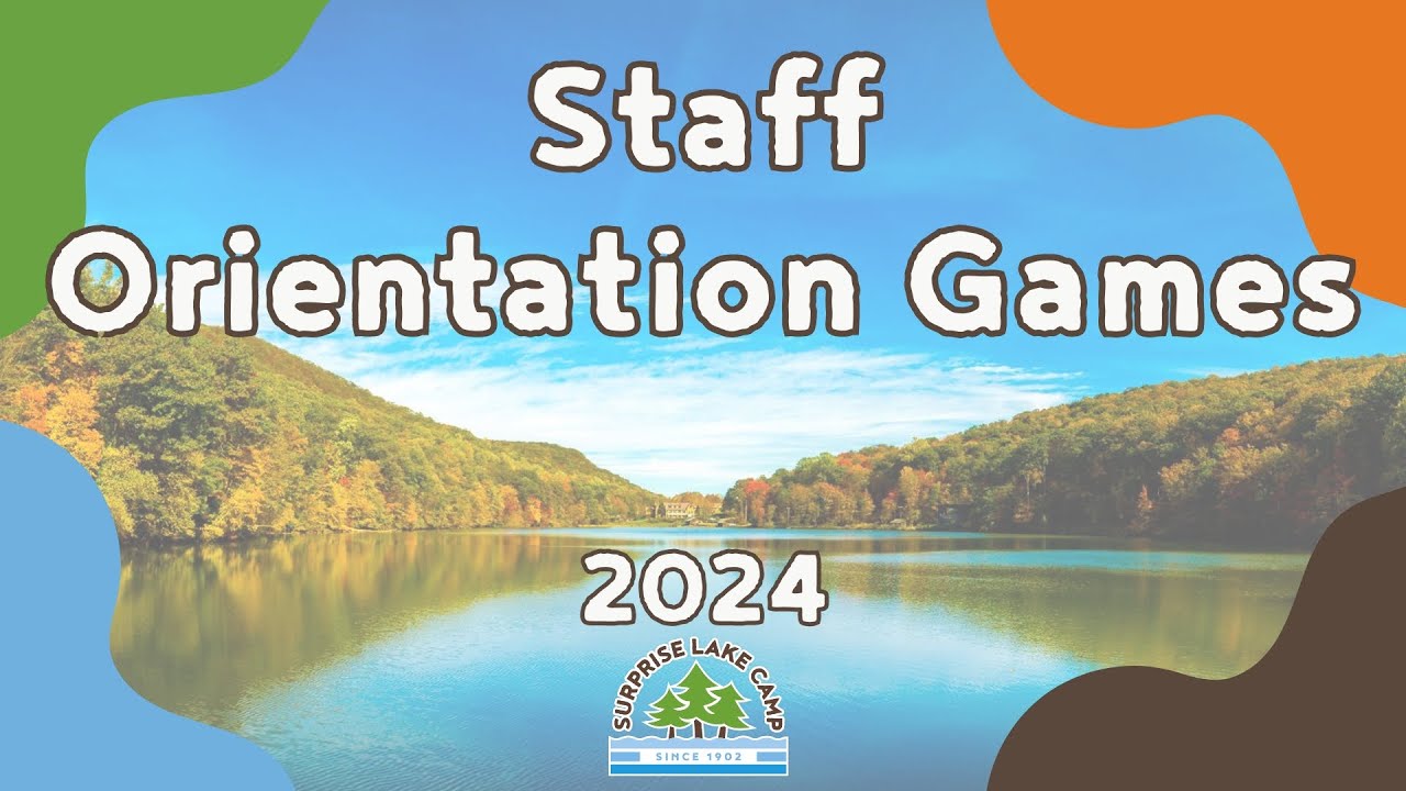 2024 Staff Orientation Games - YouTube