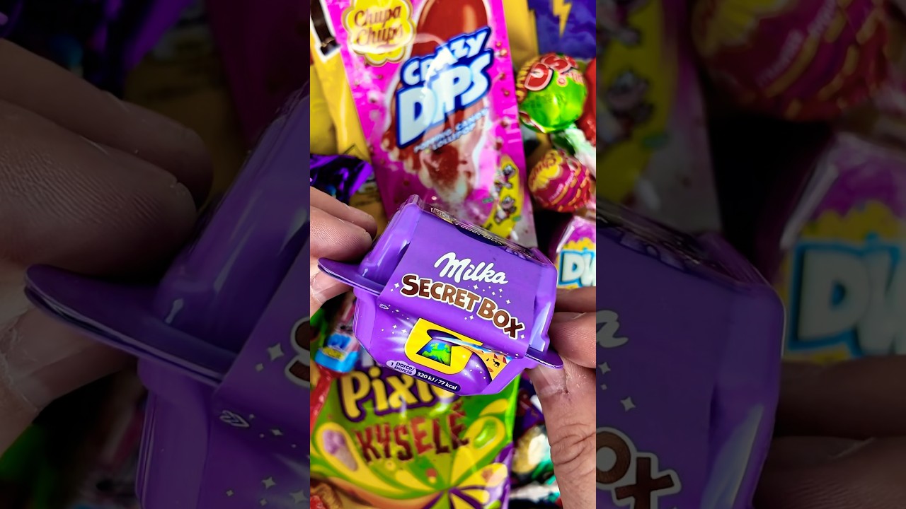 The Milka Secret Box - Unboxing the Weirdest Chocolate - YouTube