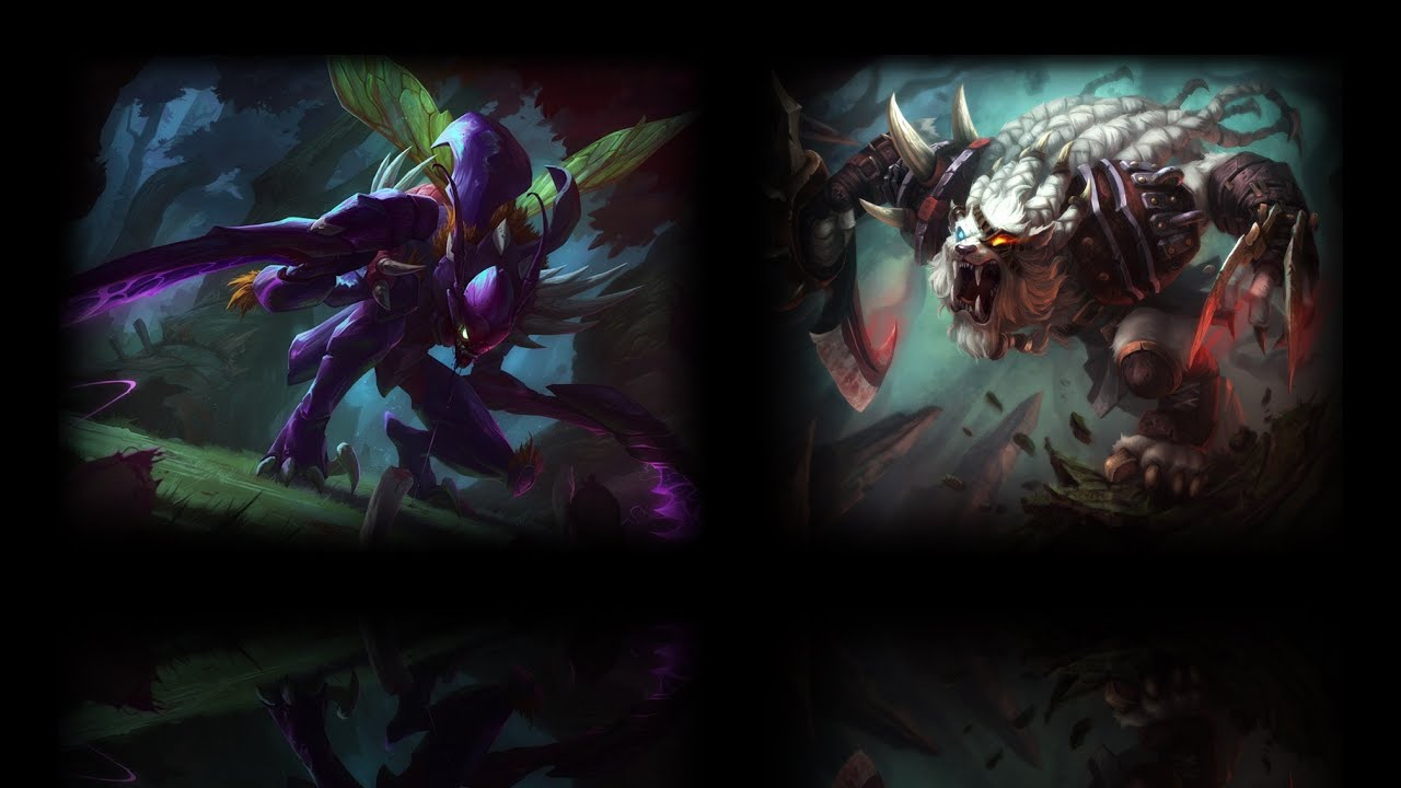LOL - Kha'zix vs Rengar passiva escondida - YouTube