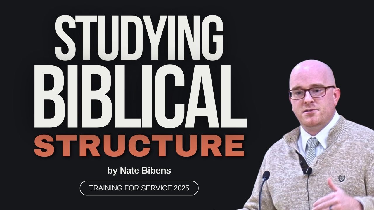 Studying Biblical Structure (Nate Bibens) - YouTube