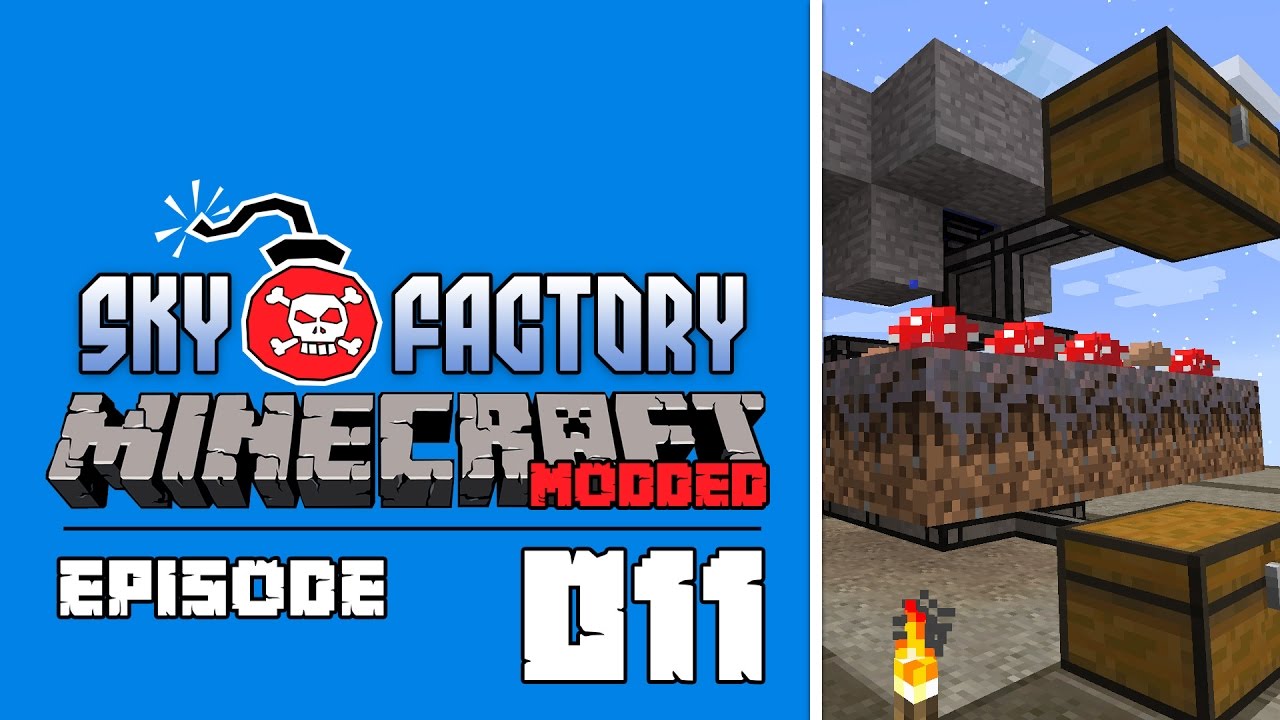 Magic Crops farm - Sky Factory 2.5 - Modded Minecraft - E11 - YouTube