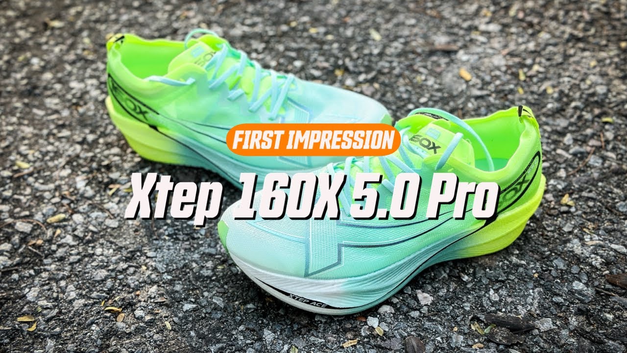 วิ่งครั้งแรก Xtep 160X 5.0 Pro สายทำความเร็วต้องโดน - YouTube