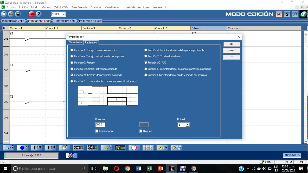 Simulador de un semaforo con un software para PLC - YouTube