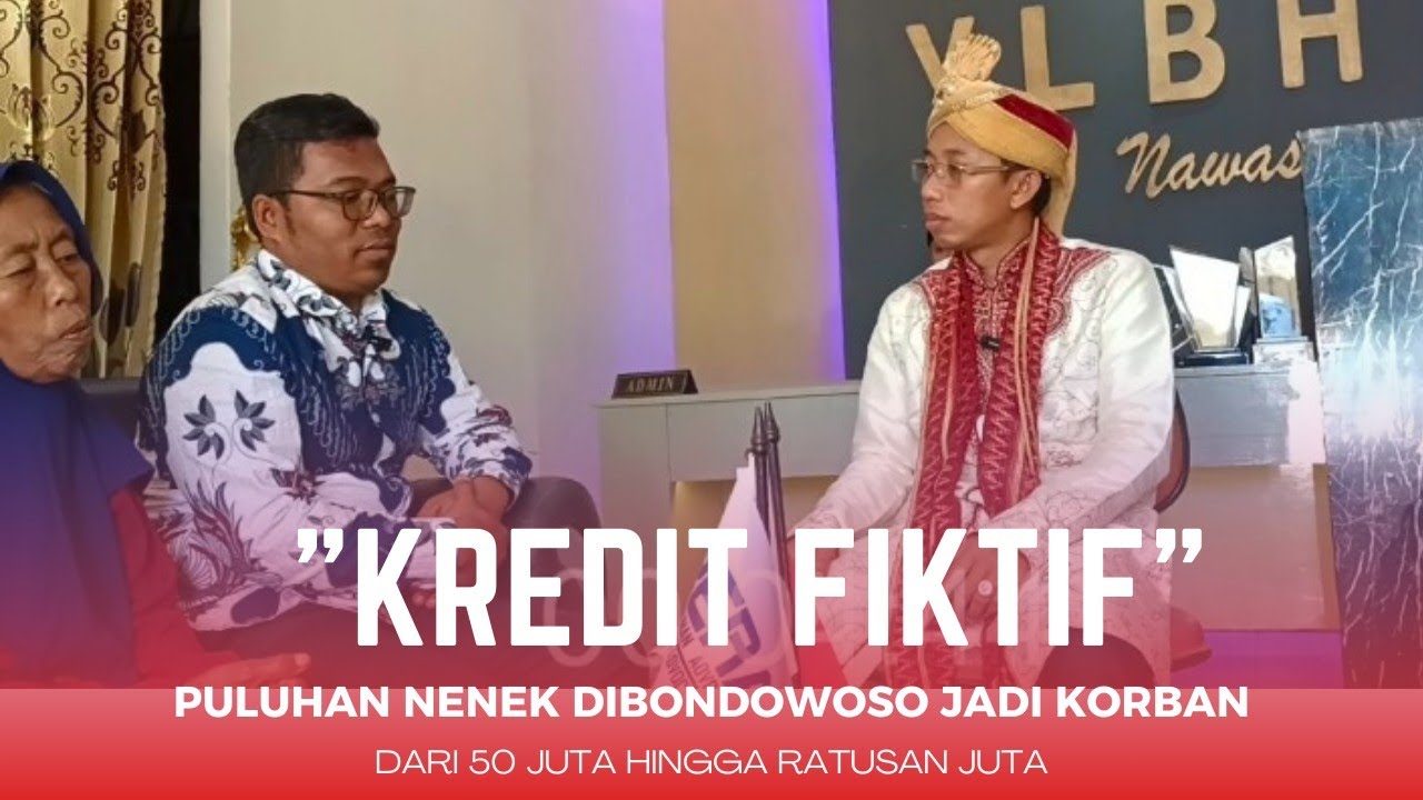Mbah-Mbah Ini namanya dicatut penerima Kredit Bank BRI, Oknum Biudub ...