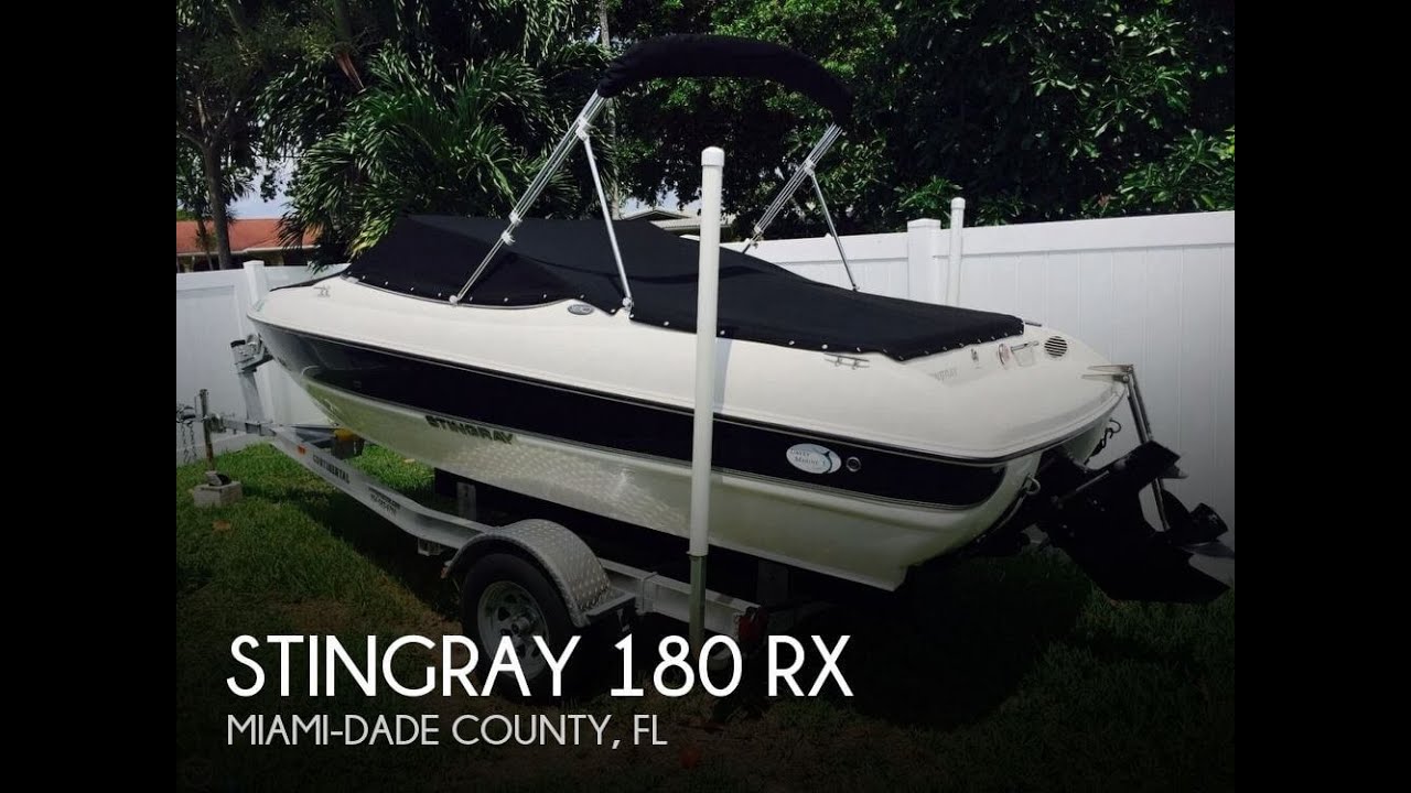 [SOLD] Used 2015 Stingray 180 RX in North Miami Beach, Florida - YouTube
