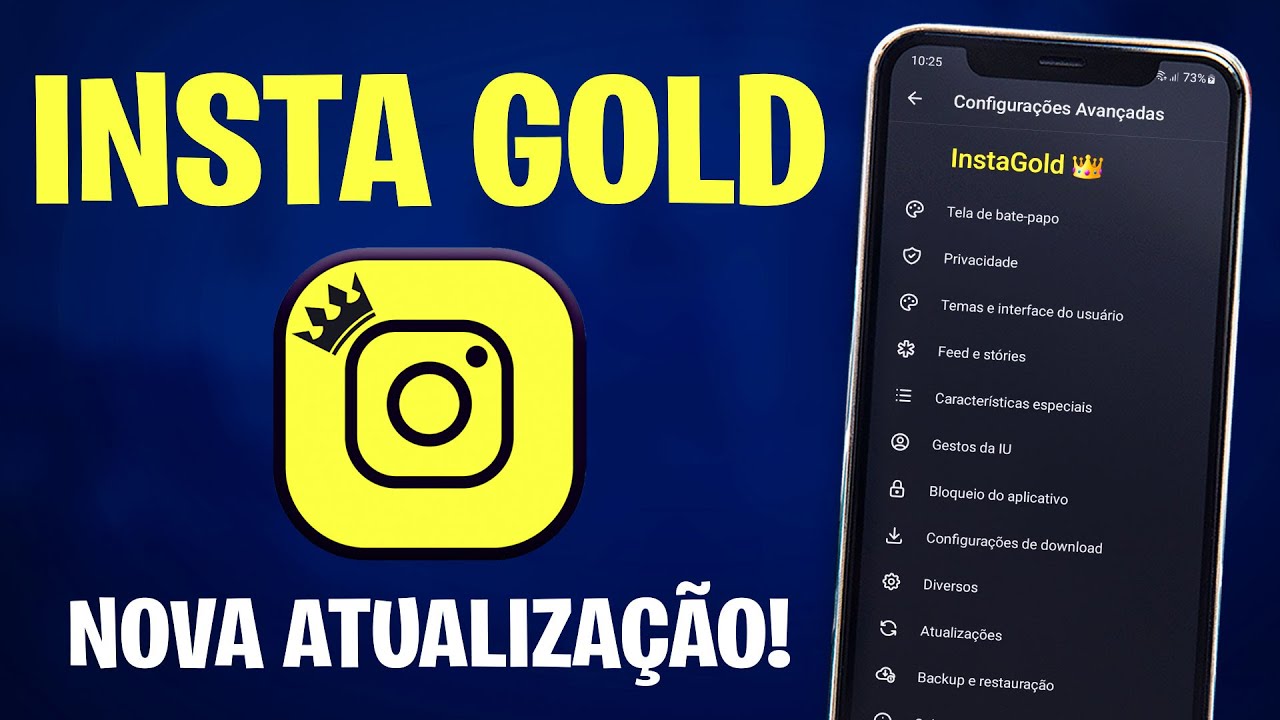 CHEGOU!🥳INSTA GOLG ATUALIZADO COM VÁRIAS FUNÇÕES EM PORTUGUÊS | MELHOR ...