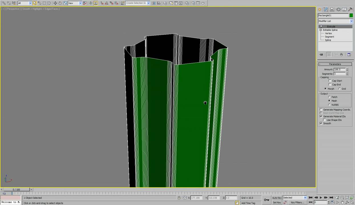 3ds Max 3D Tutorial - Advanced Poly Modeling - Part 4 - Twisted Object ...