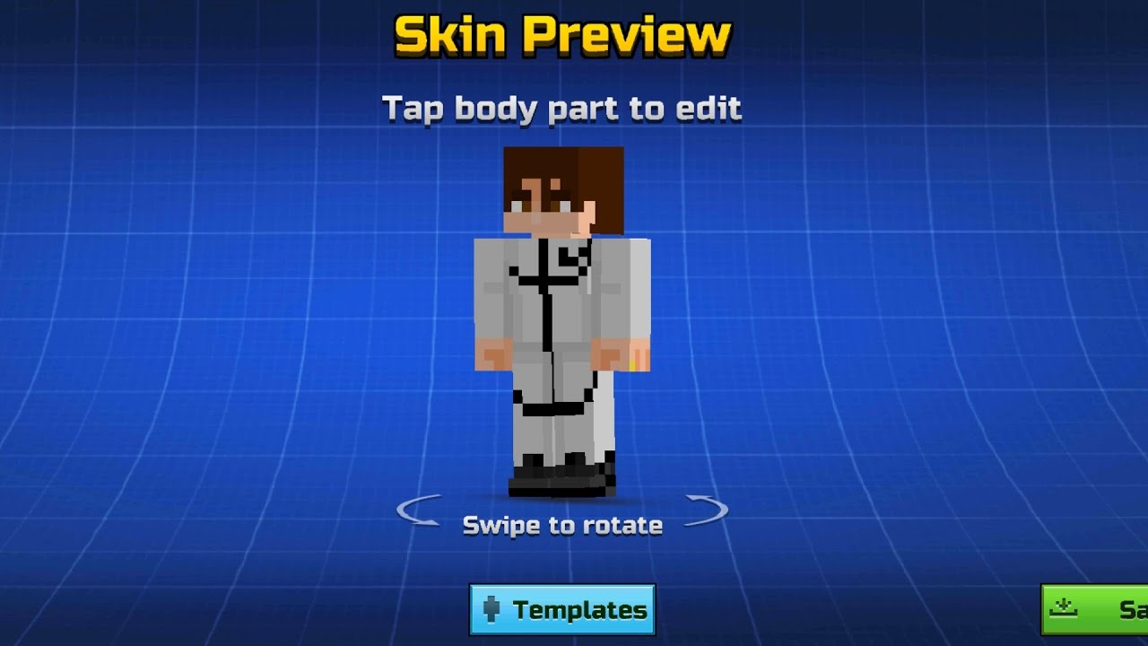 Pixel Gun 3D | Nike Tech Skin Tutorial - YouTube