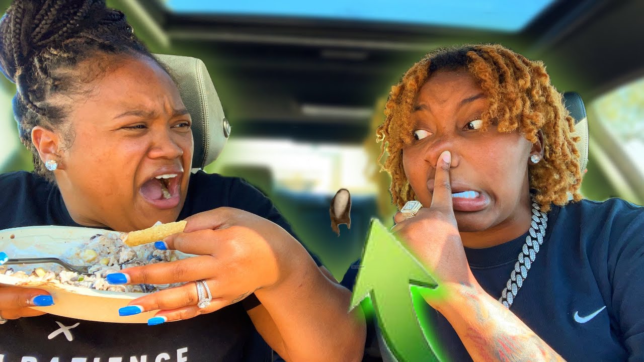 FLICKING A “BOOGER” IN HER FAST FOOD (SHE THREW UP) 😳 - YouTube