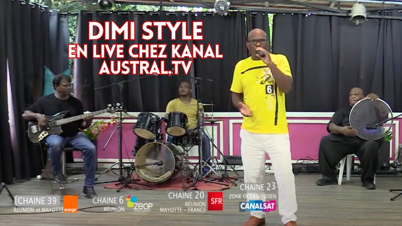 DIMI STYLE en live chez KANAL AUSTRAL.TV - YouTube
