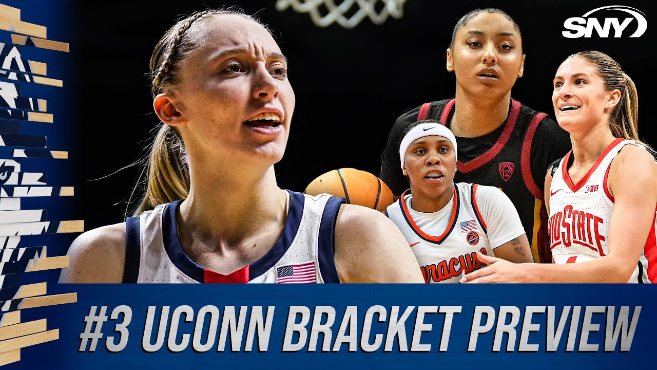 Previewing 3-seed UConn's path through the Portland Region to the Final Four | SNY - YouTube