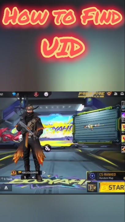 How to Find uid in FF Max // Free fire max me uid kaha dale #viralvideo ...