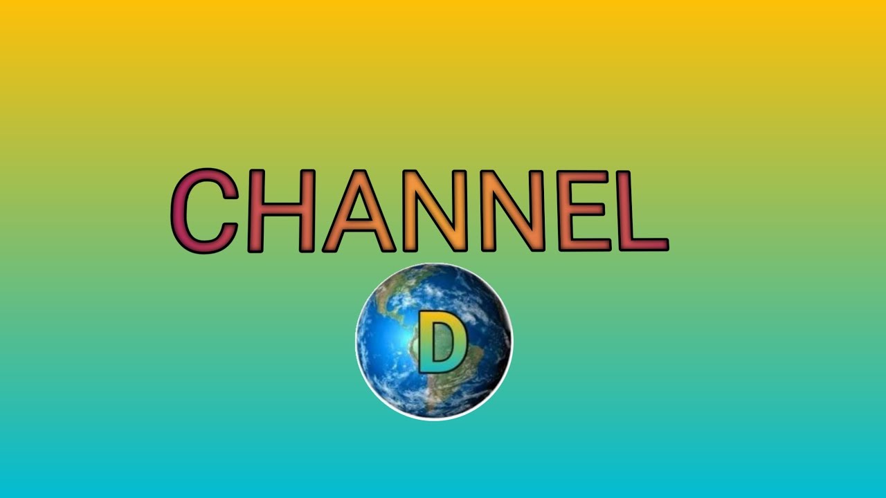 NEW LOGO CHANNEL D - YouTube