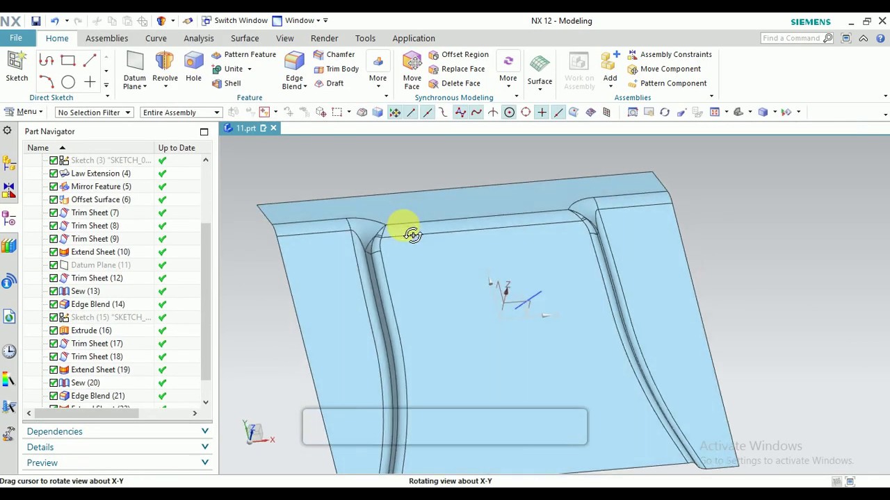 BIW SHEET METAL II BRACKET II TUTORIAL 11 - YouTube