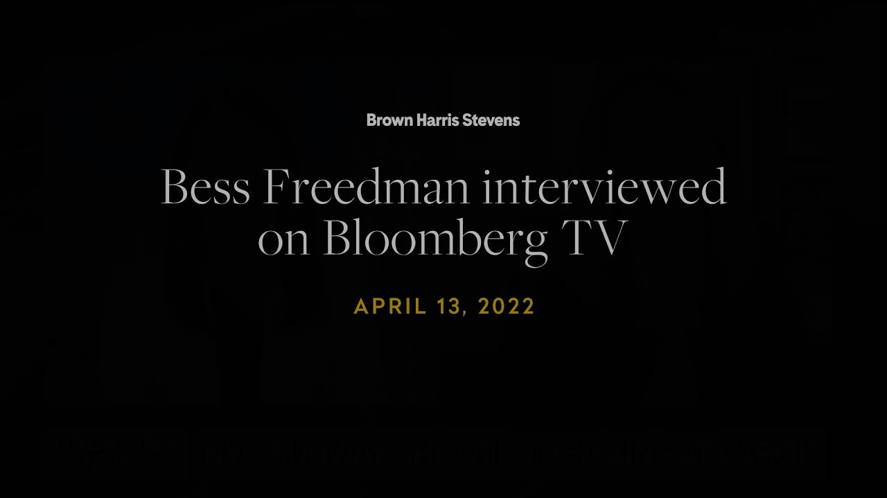 Bess Freedman interviewed on Bloomberg TV - April 13, 2022 - YouTube