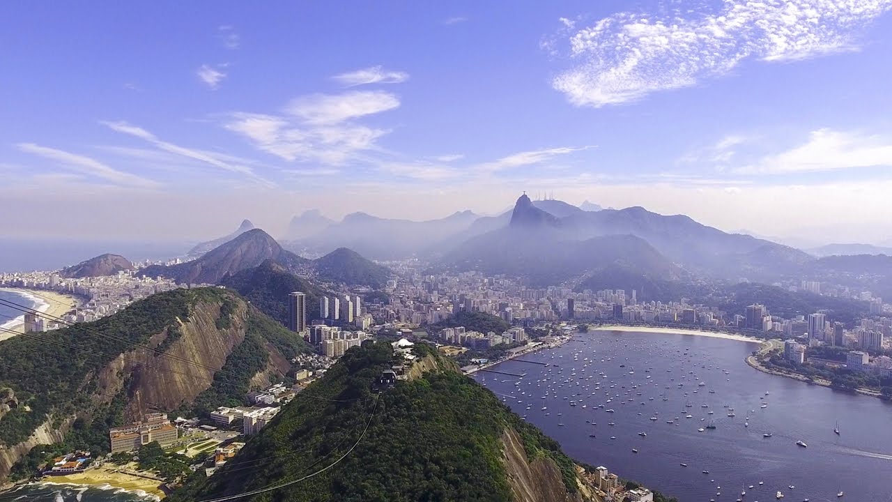 Rio de Janeiro from the air - YouTube