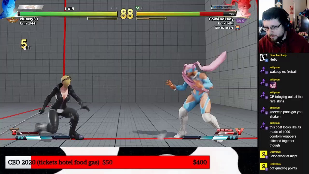 Street Fighter V Mika stuff - YouTube