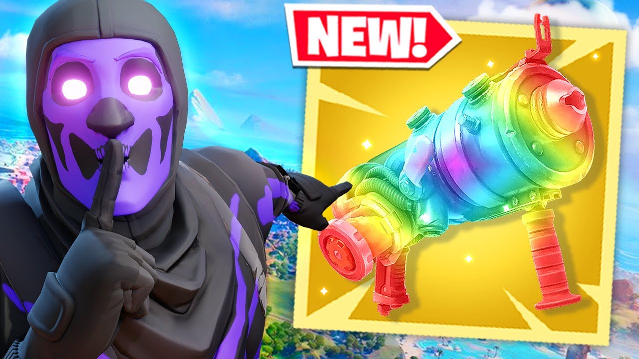 Fortnite added the GOO GUN! - YouTube
