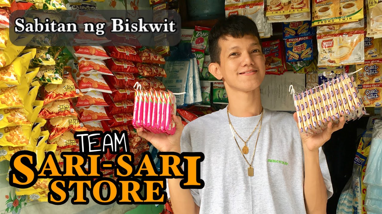 Sabitan ng Biskwit sa Sari-Sari Store - YouTube