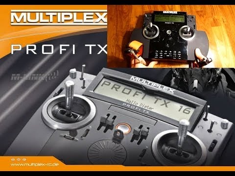 NEW Multiplex PROFI TX (Nov 2013--first look) - YouTube