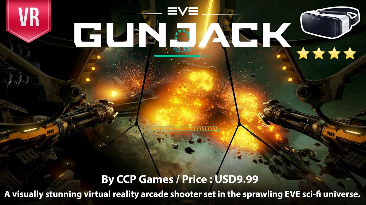 Gunjack for Gear VR - A stunning sci-fi graphic VR action arcade ...