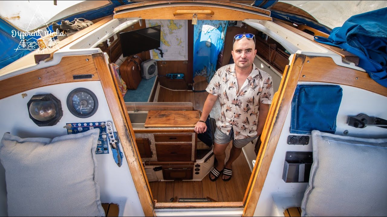 Man Lives on Sail Boat Affordably with $1M+ Apartment Neighbors! Live ...