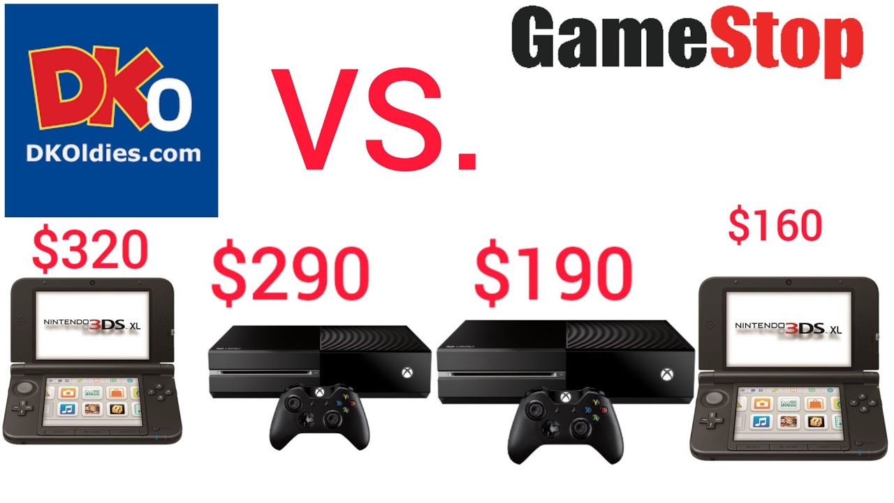 DKOldies VS Gamestop: HUGE PRICE DIFFERENCES! - YouTube