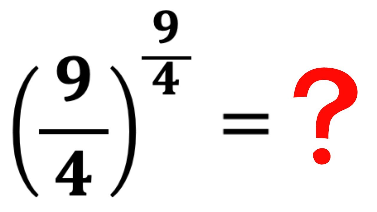 Write Into A Simplest Radical Form Fun Algebra Problem 9 4 9 4