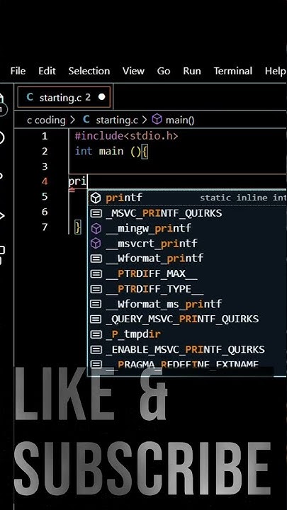 c language coding \\printing "hello world"\\coding\\programming\\#coding #programming #ytshorts ...