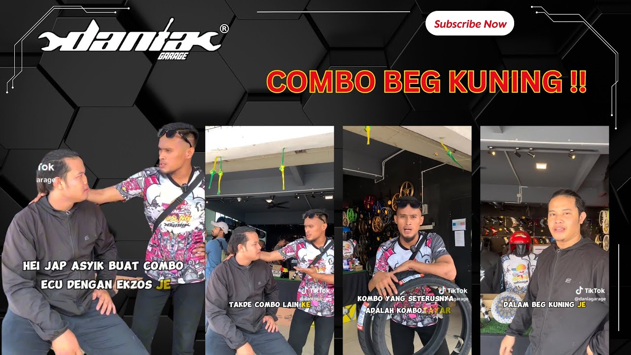 COMBO BEG KUNING!!! Beli di LIVE Dania Garage Sekarang... - YouTube