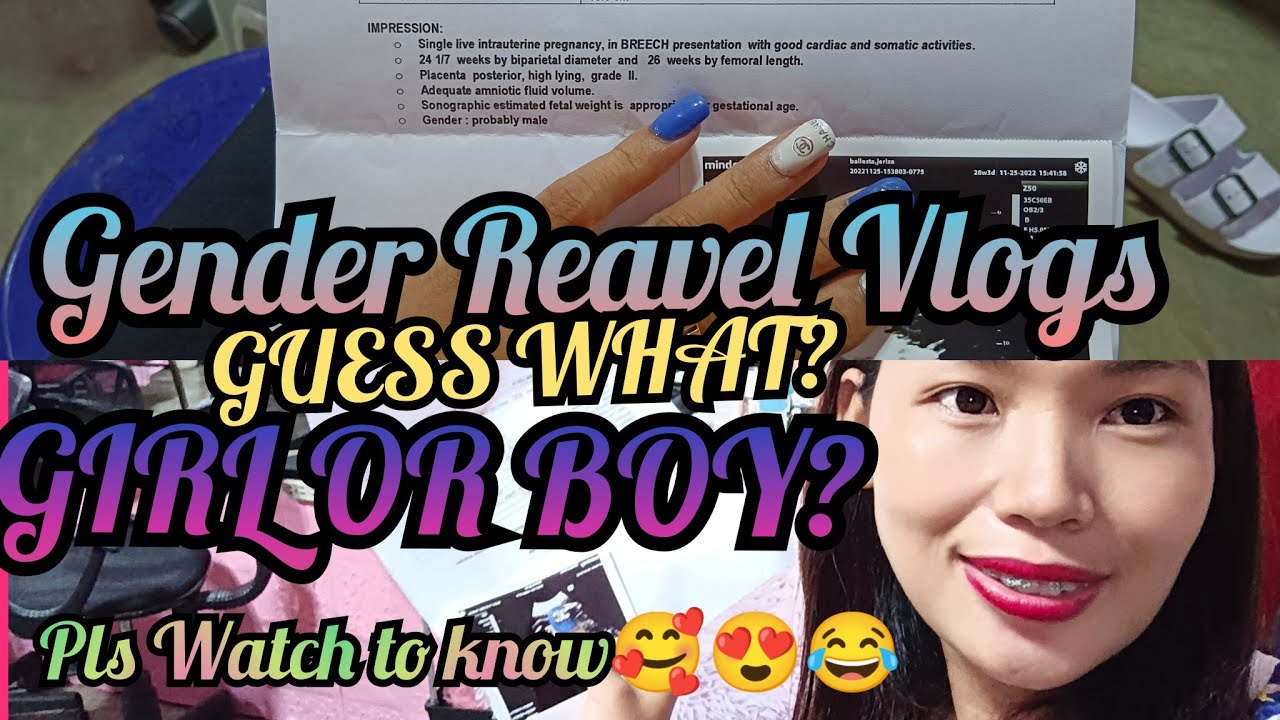 MY GENDER REAVEL VLOGS, GUESS WHAT GIRL OR BOY? PLS WATCH😍 - YouTube
