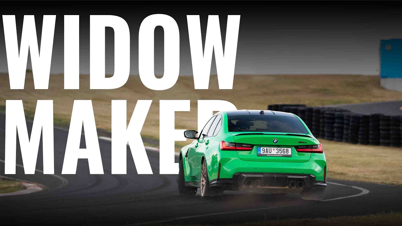 BMW M3 CS – track setup on the roads! - YouTube