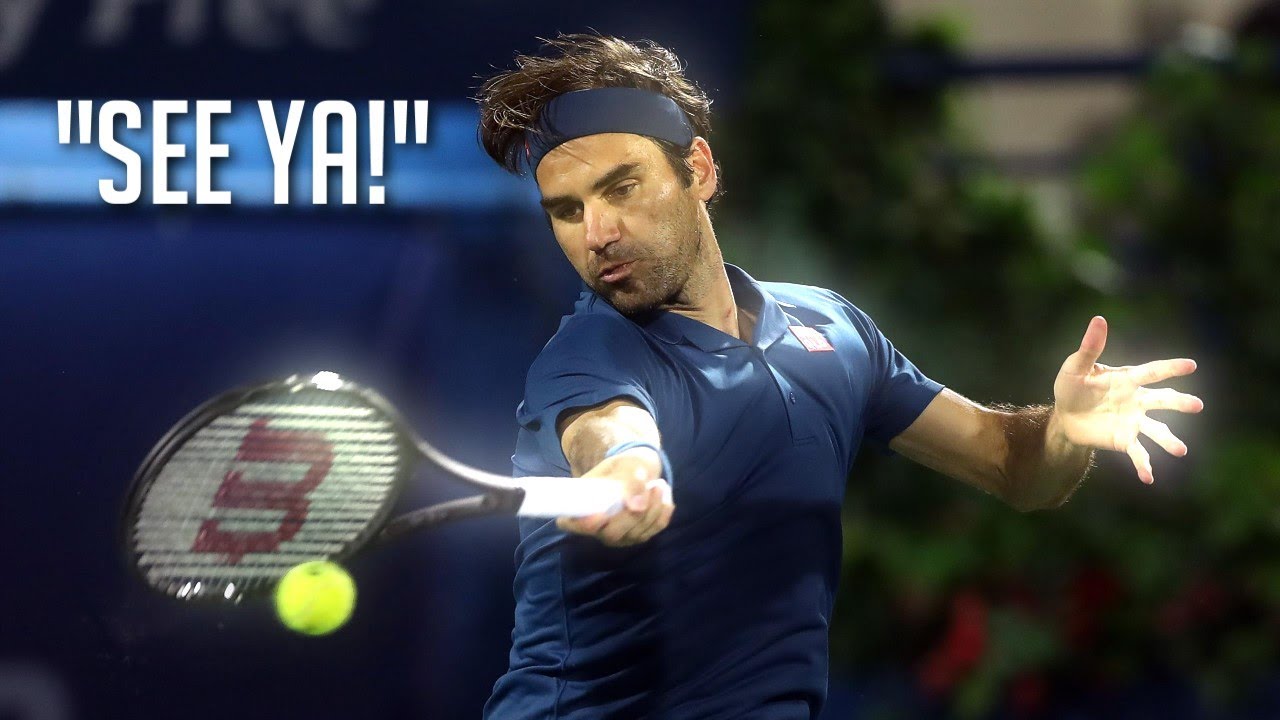 50 Ridiculously Good Forehands by Roger Federer Part 2 - YouTube