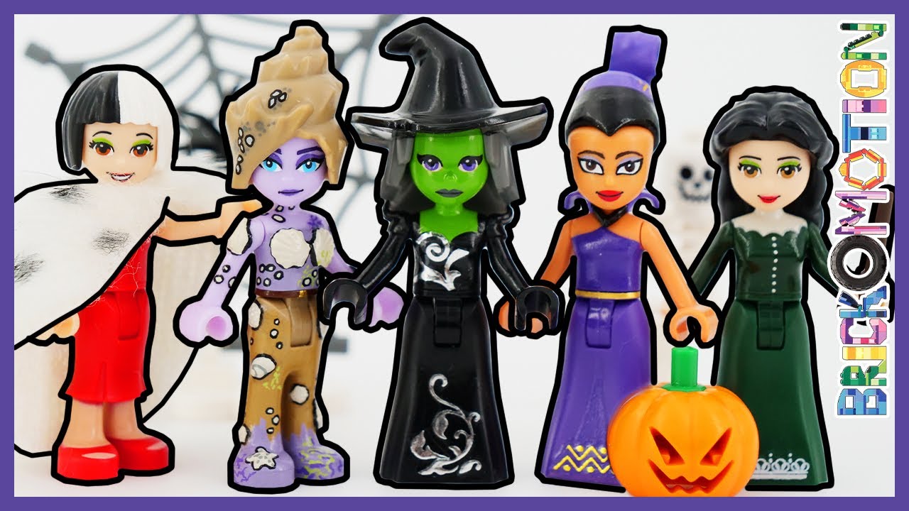 Disney Princesses Halloween Party Costumes - Part 2 - YouTube