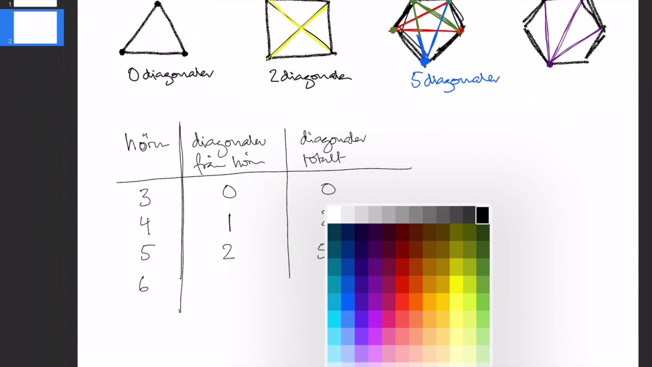 Diagonaler - YouTube