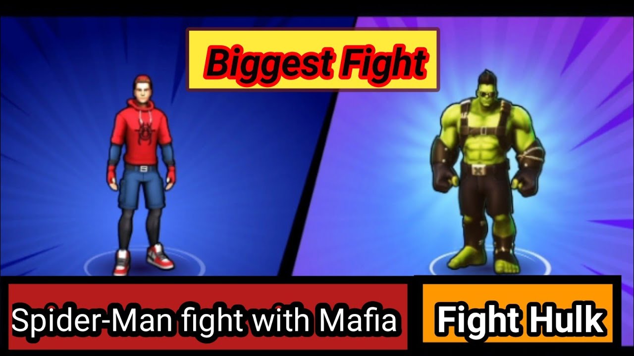 Spider-Man vs Mafia fight !Spider-Man vs Mafia Boss! Spider-Man vs Hulk ...