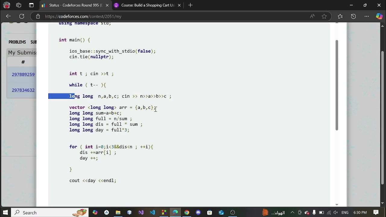 B - Journey || Codforces || ProblemSolving || C++ || Div3 - YouTube