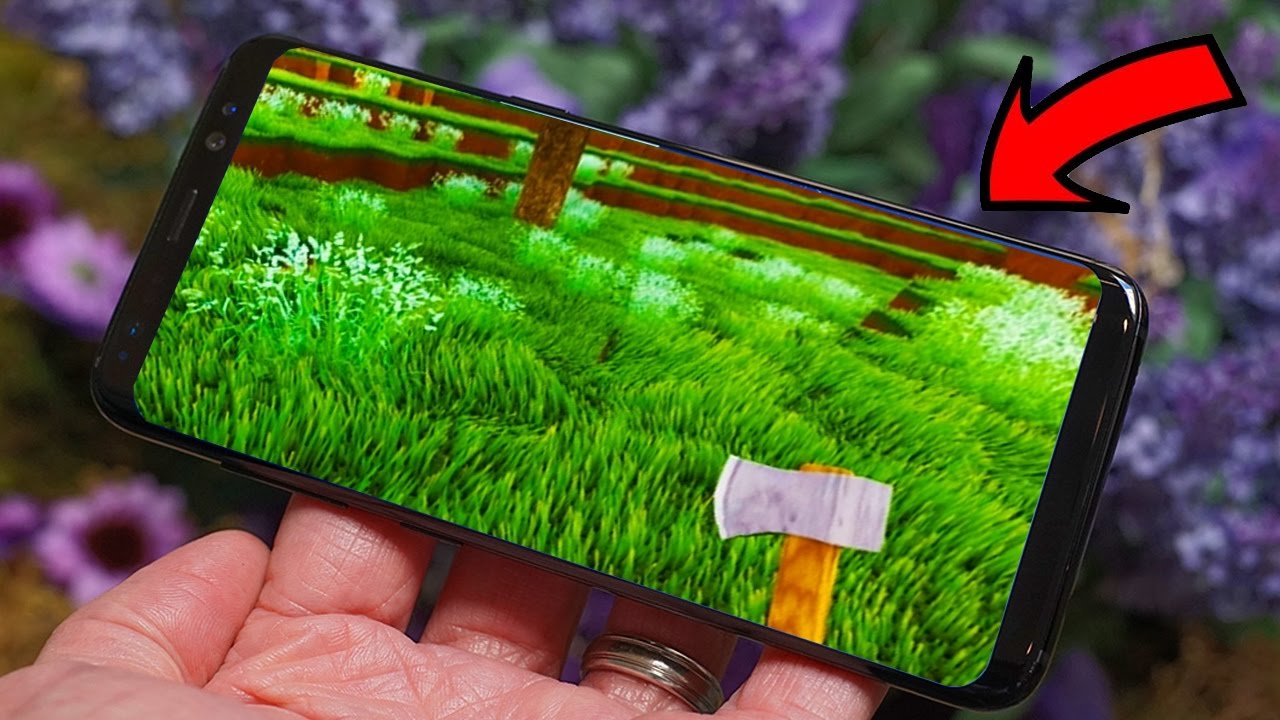 Minecraft en Samsung Galaxy S8 plus! - YouTube
