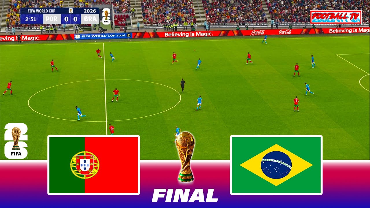 PORTUGAL vs BRAZIL | FIFA World Cup 2026 Final USA | Full Match All ...