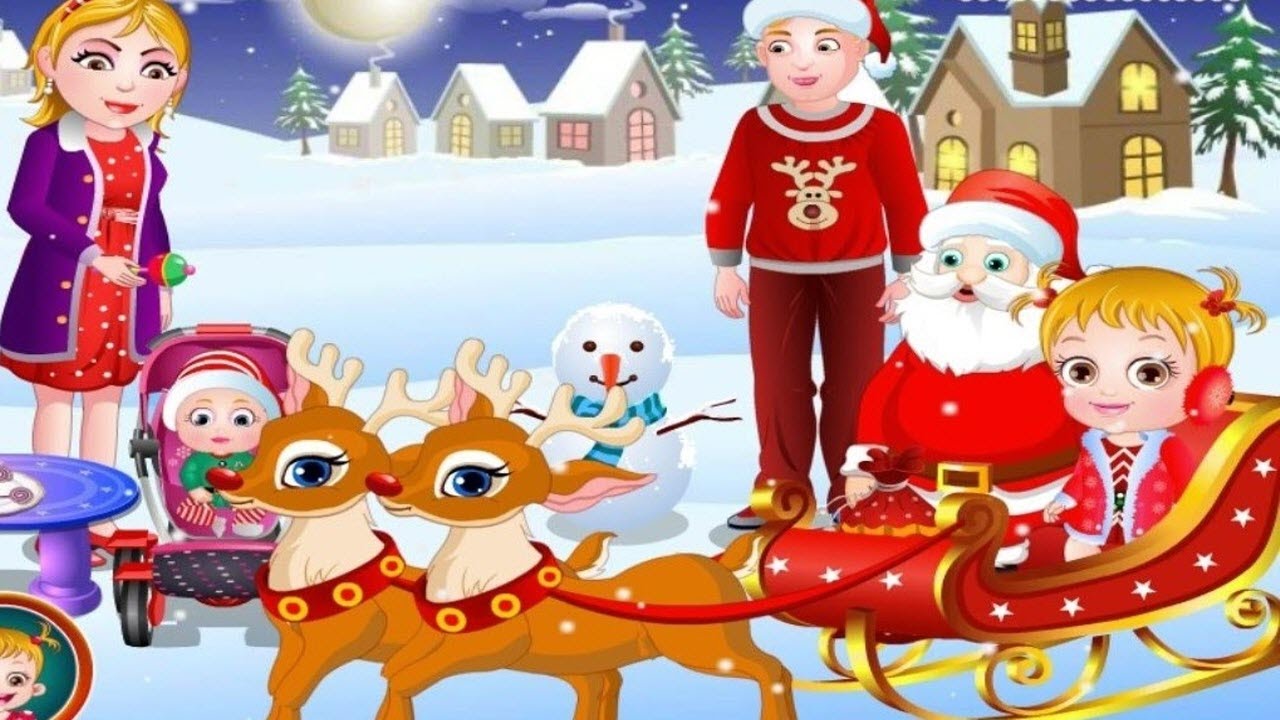 Baby Hazel Christmas Dream - Baby Hazel Gameplay Kids children - YouTube