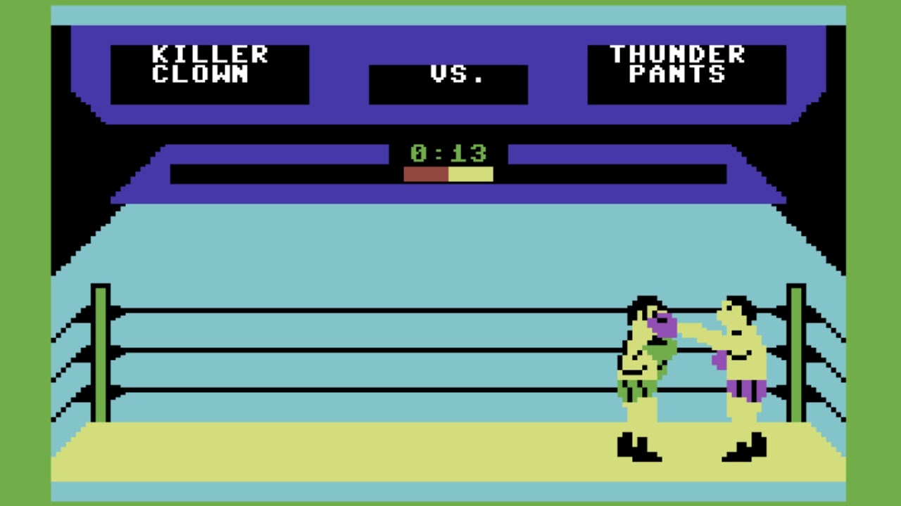 C64 Game: Fight Night - YouTube